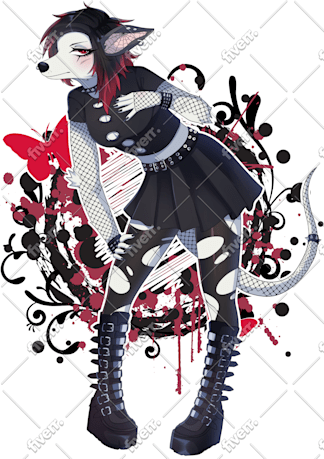 Draw furry art, fursona, original furry character and anthro art, sfw, nsfw by Kezzle_ | Fiverr